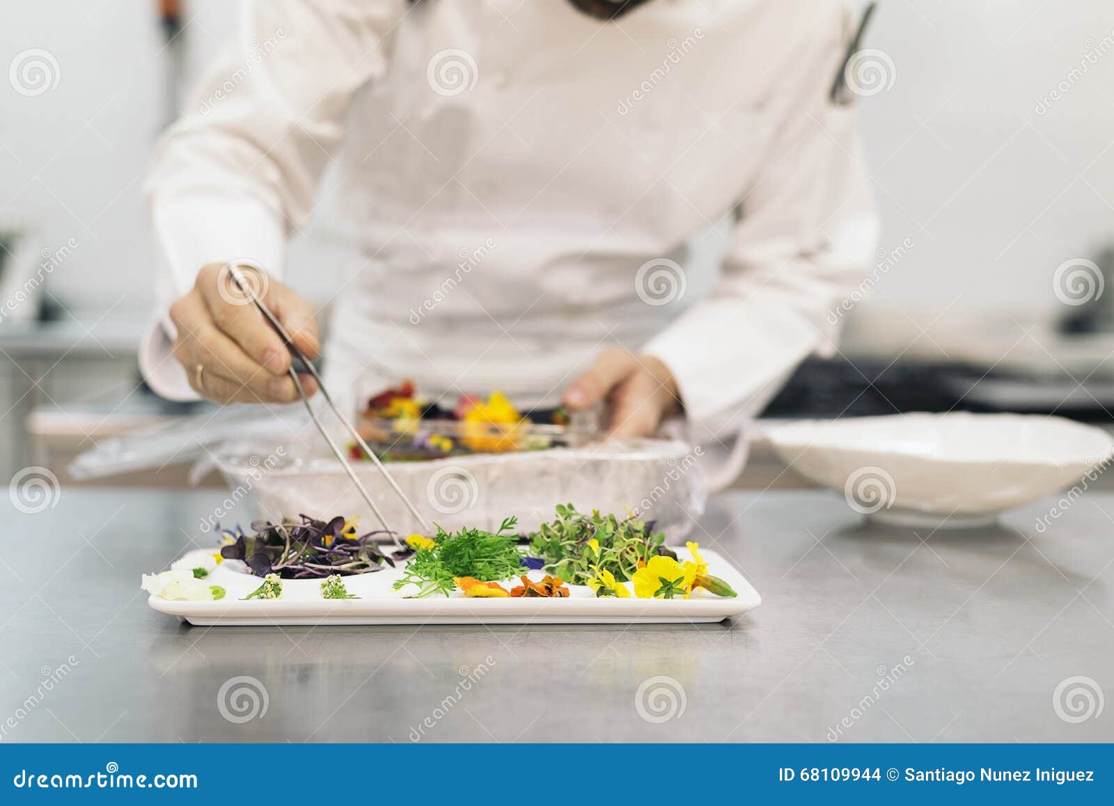 Male Professional Chef Cooking. Stock Photo - Image of cook, gourmet ...