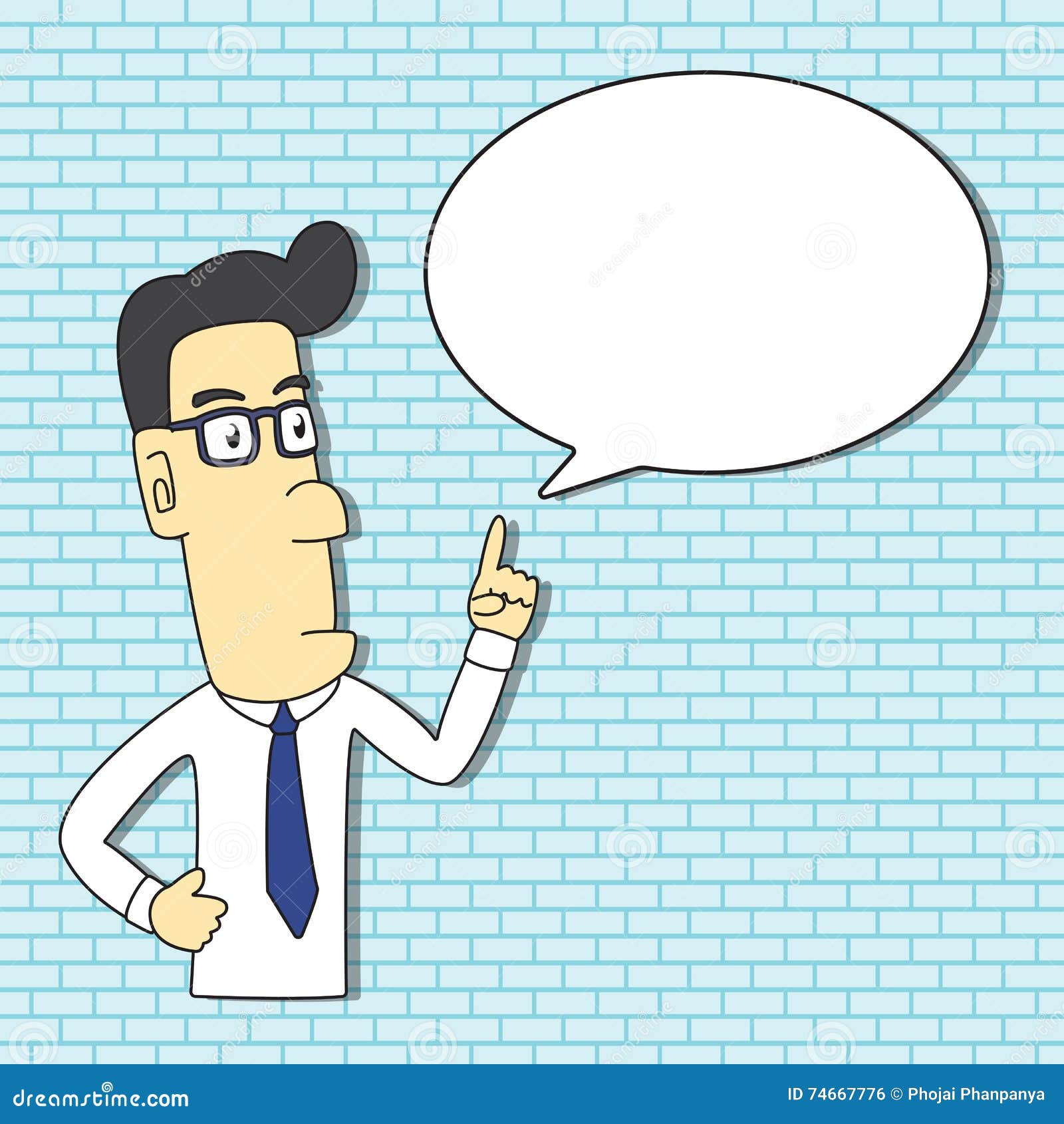 Male Professional Instructor Cartoon Stock Vector - Illustration of ...