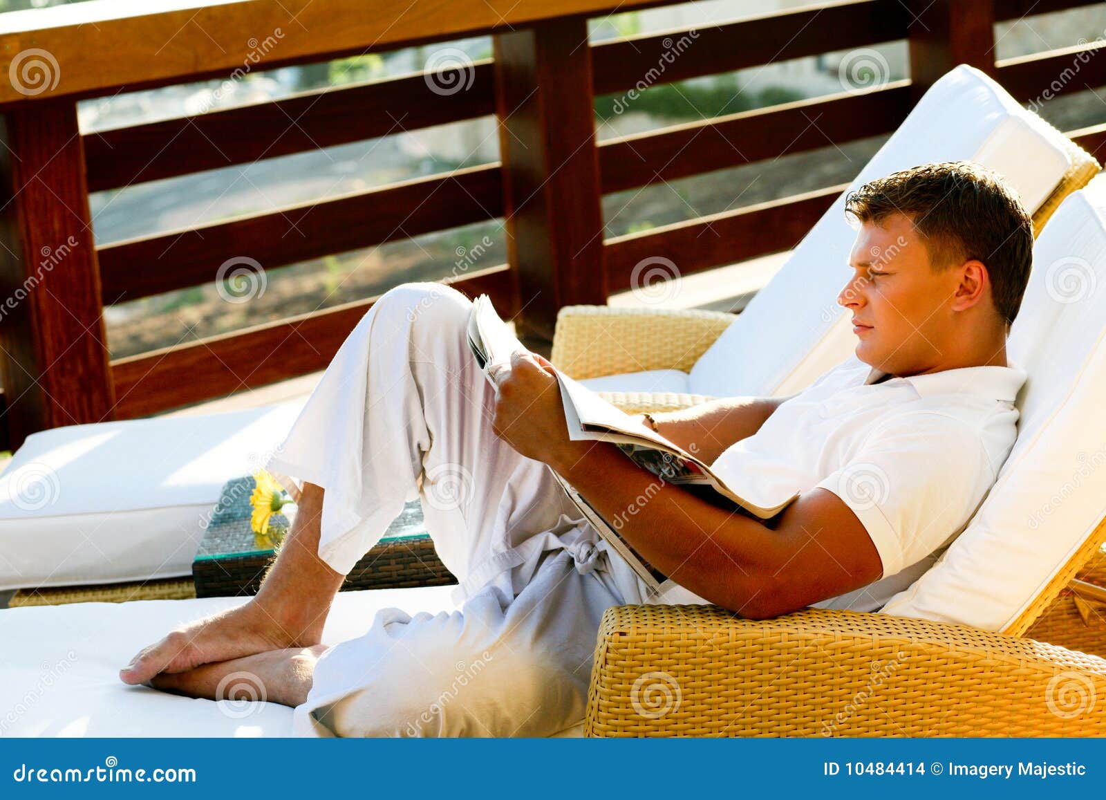 Male reading a book stock photo. Image of white, relationship - 10484414