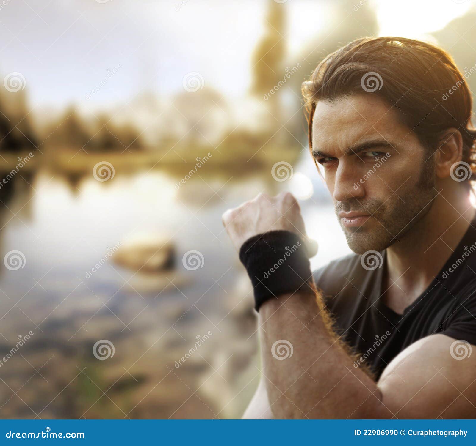 Male rebel outside stock photo. Image of determination - 22906990