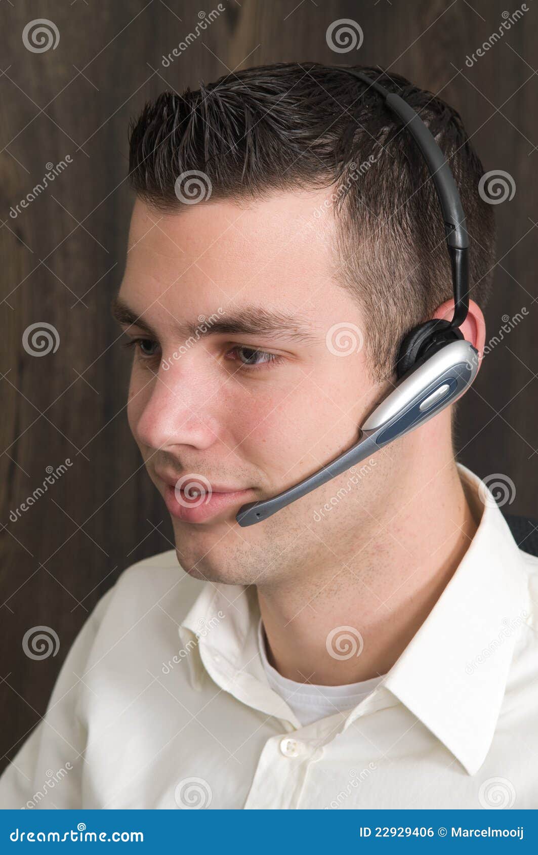 Male receptionist stock photo. Image of contact, corporate - 22929406