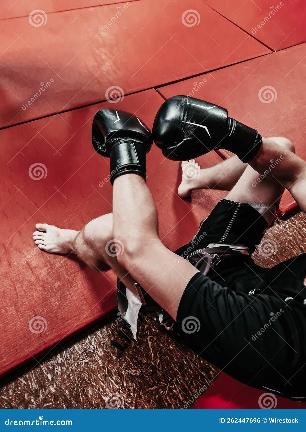 Male Resting after Boxing Training Stock Photo - Image of athlete, body ...