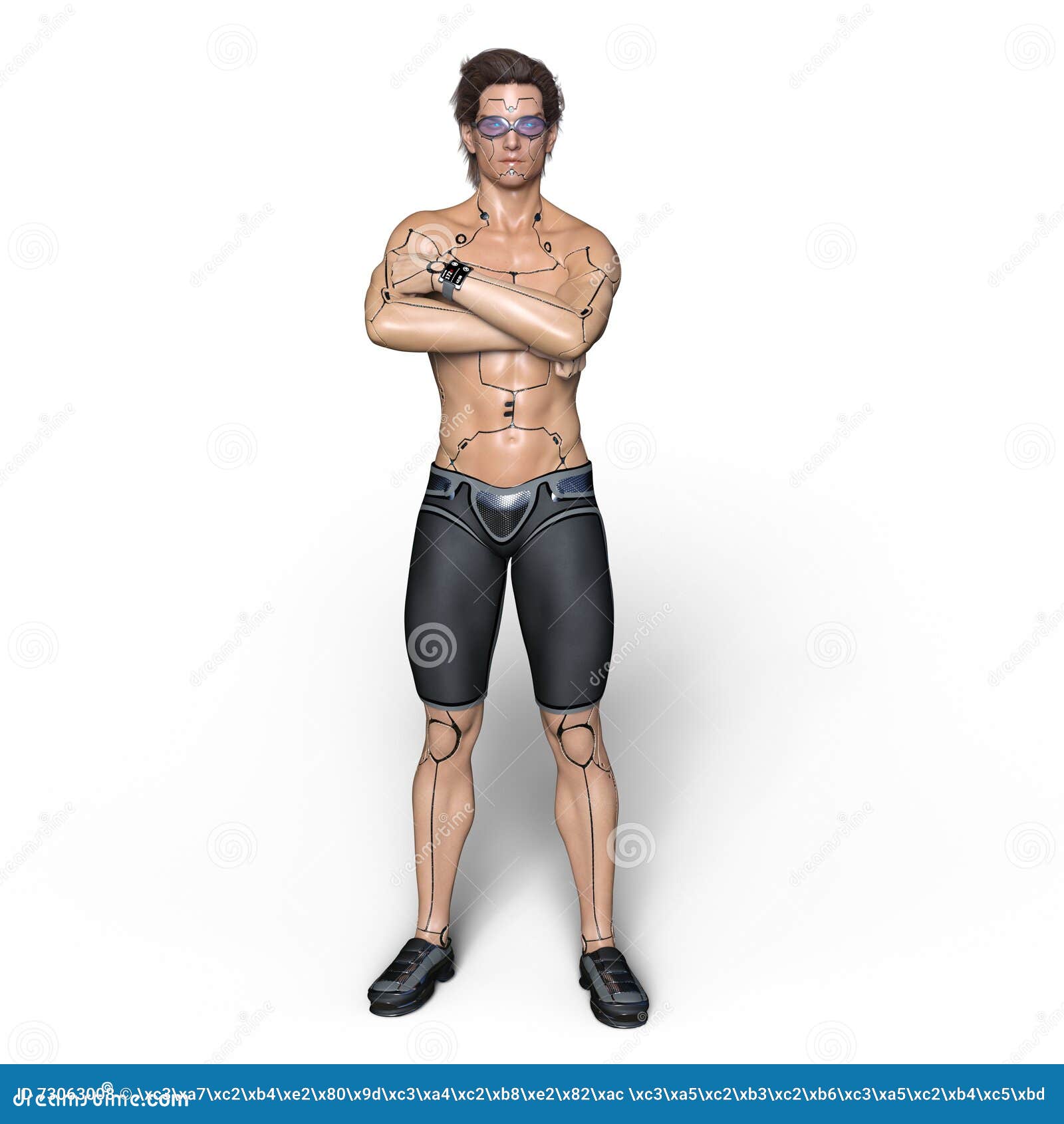 Male robot stock photo. Image of body, adult, high, future - 73063008