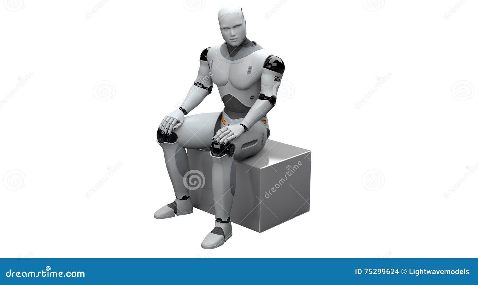 Male robot Sitting stock illustration. Illustration of rendered - 75299624 Male robot Sitting stock illustration. Illustration of rendered - 75299624