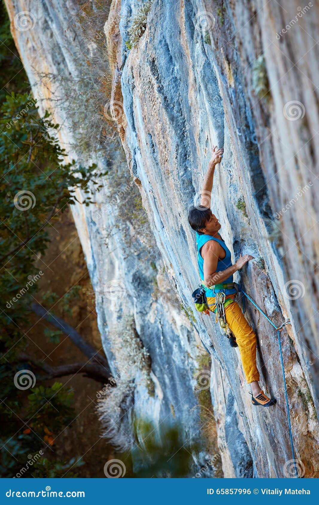Male rock climber stock photo. Image of nature, beautiful - 65857996