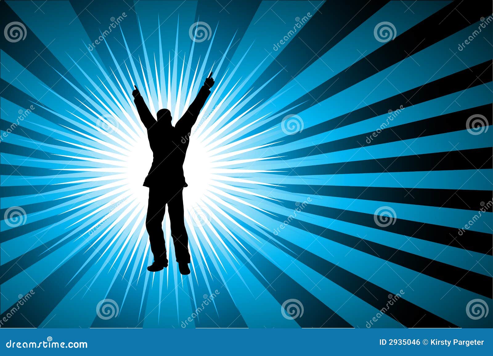 Male silhouette stock vector. Illustration of background - 2935046