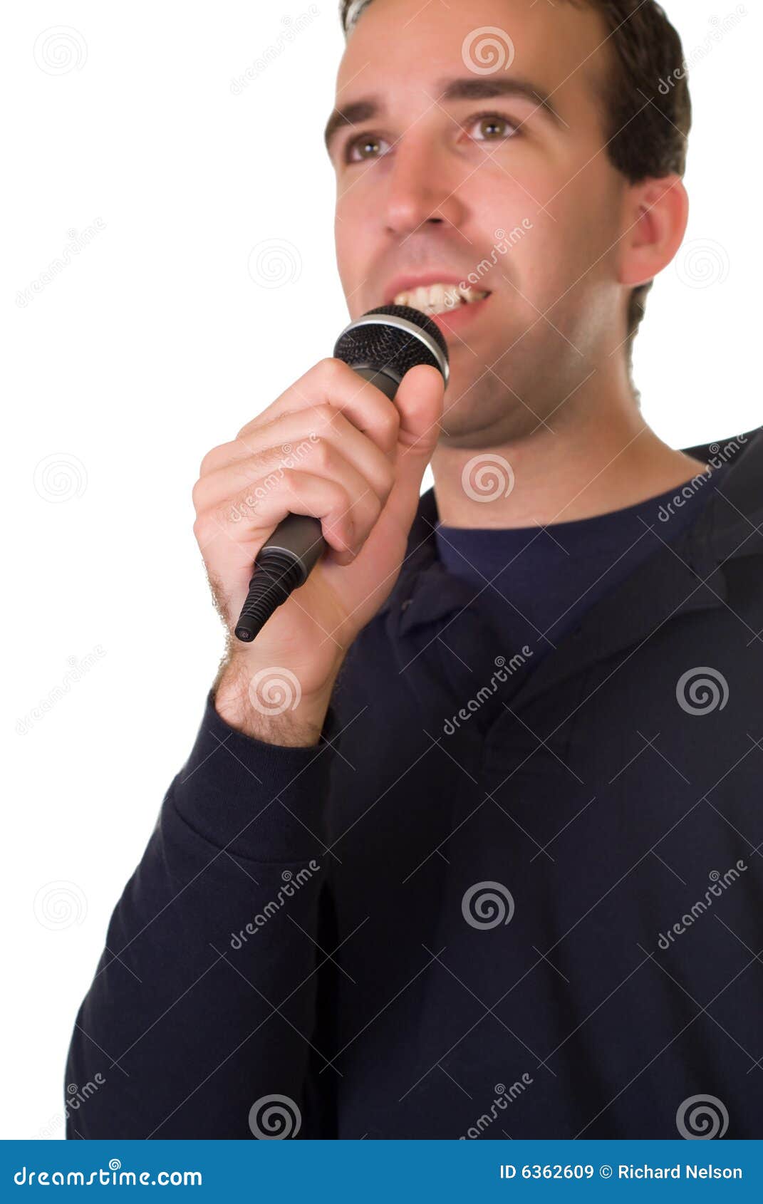 Male Singer stock image. Image of happy, singing, performer - 6362609