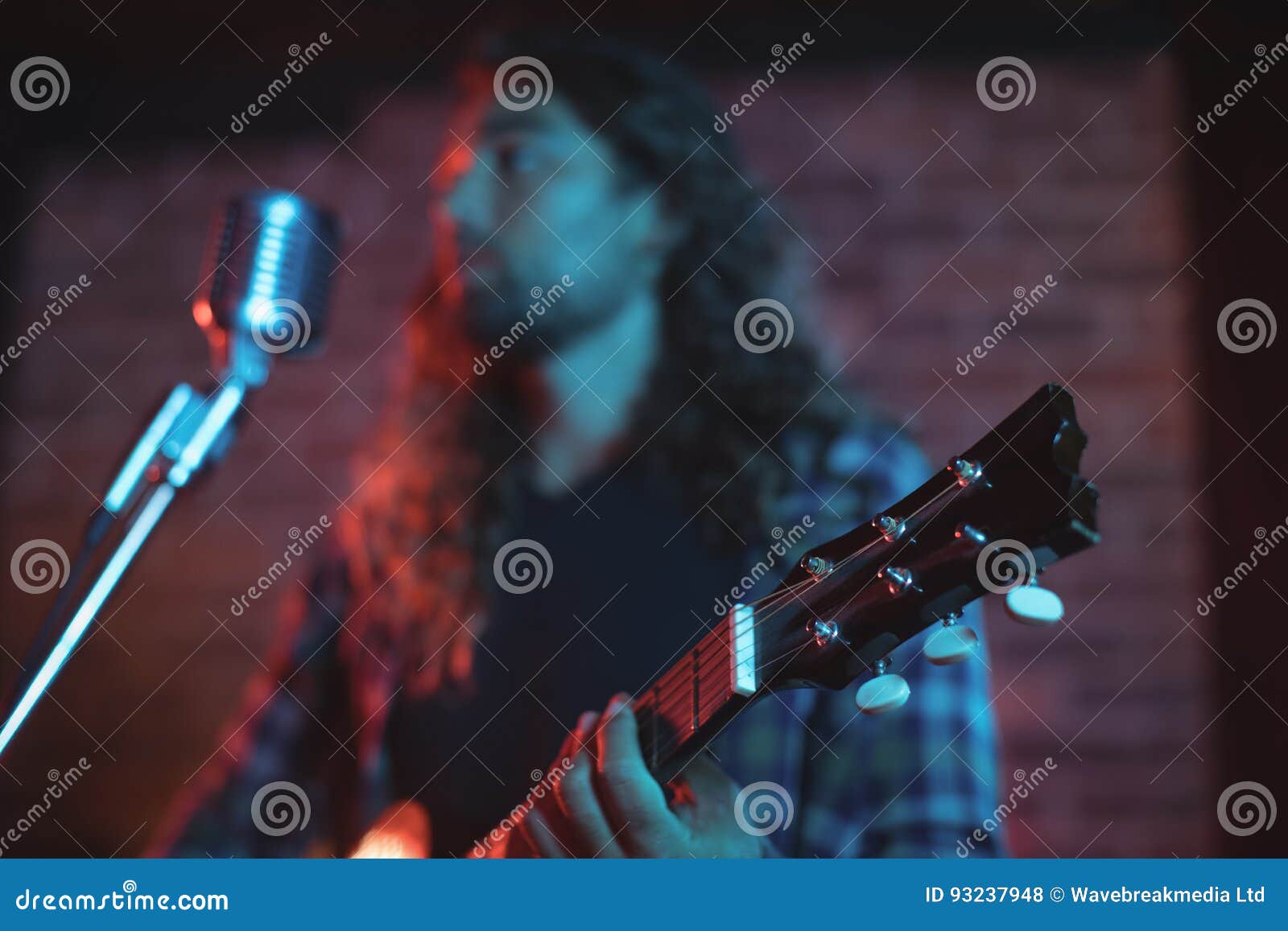 Male Singer Performing in Nightclub Editorial Stock Photo - Image of ...