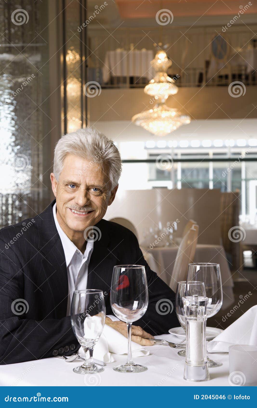 Male sitting at restaurant stock photo. Image of colour - 2045046