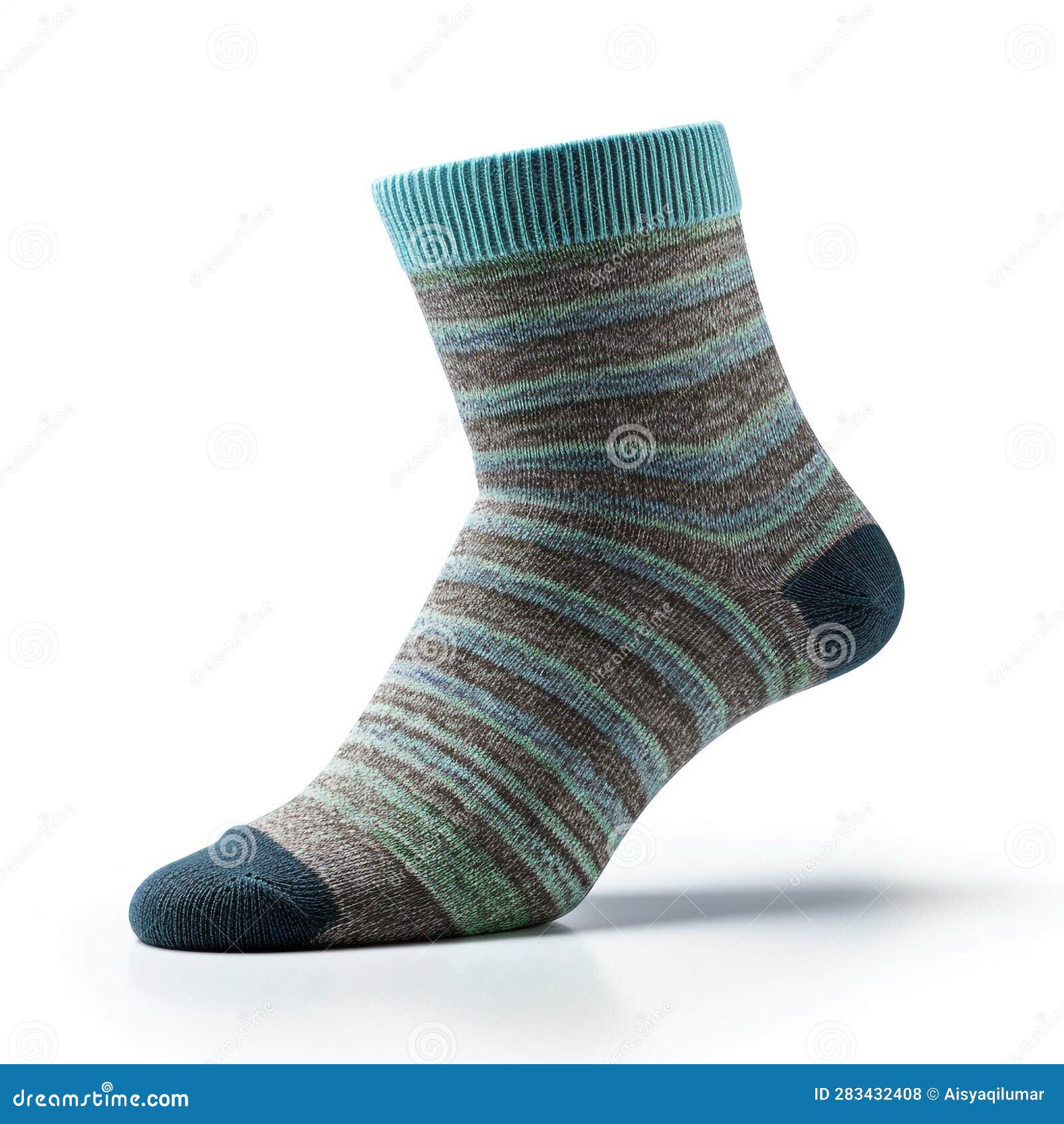 Male Socks Isolated on White Background. Stock Illustration ...