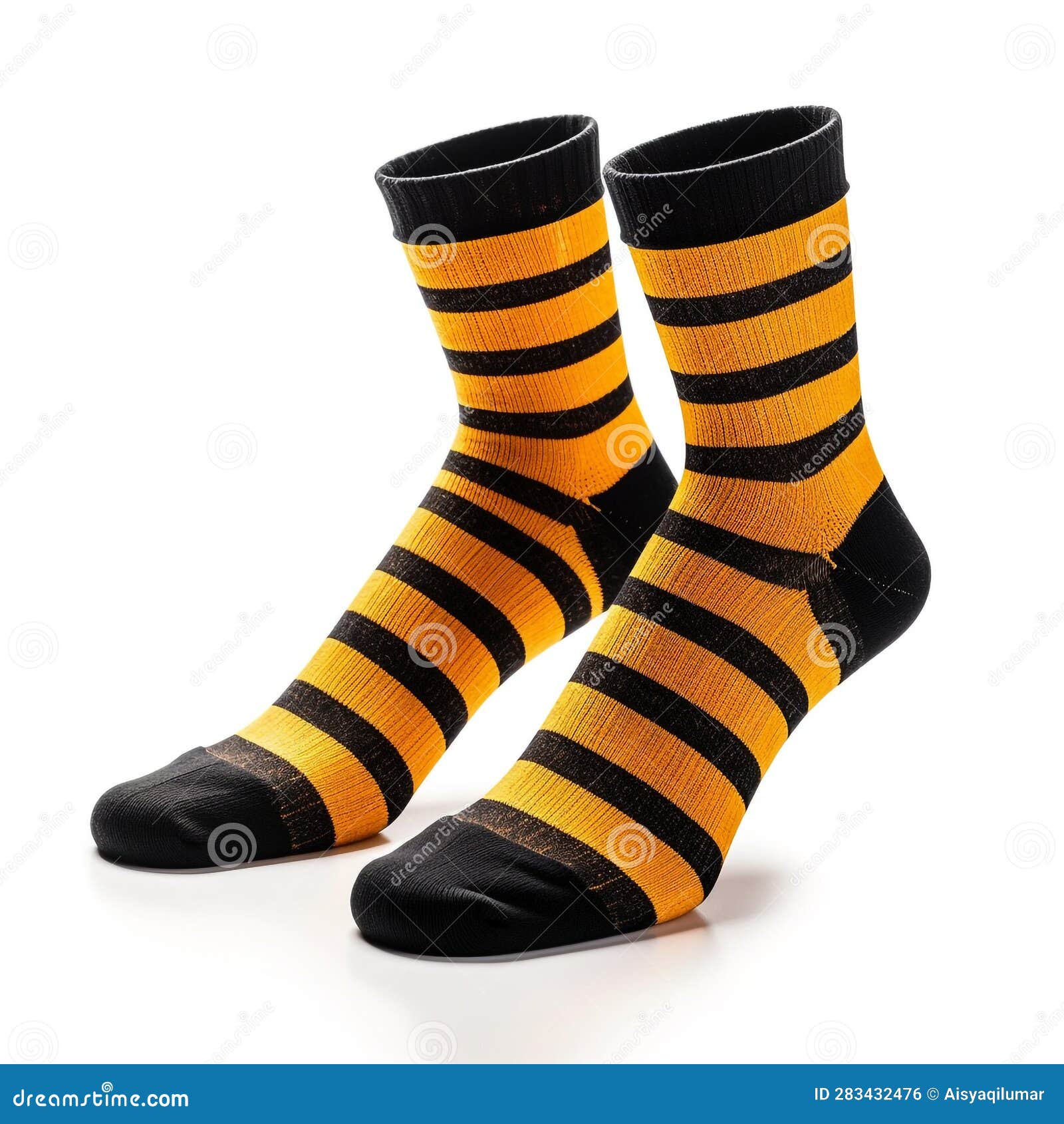 Male Socks Isolated on White Background. Stock Illustration ...
