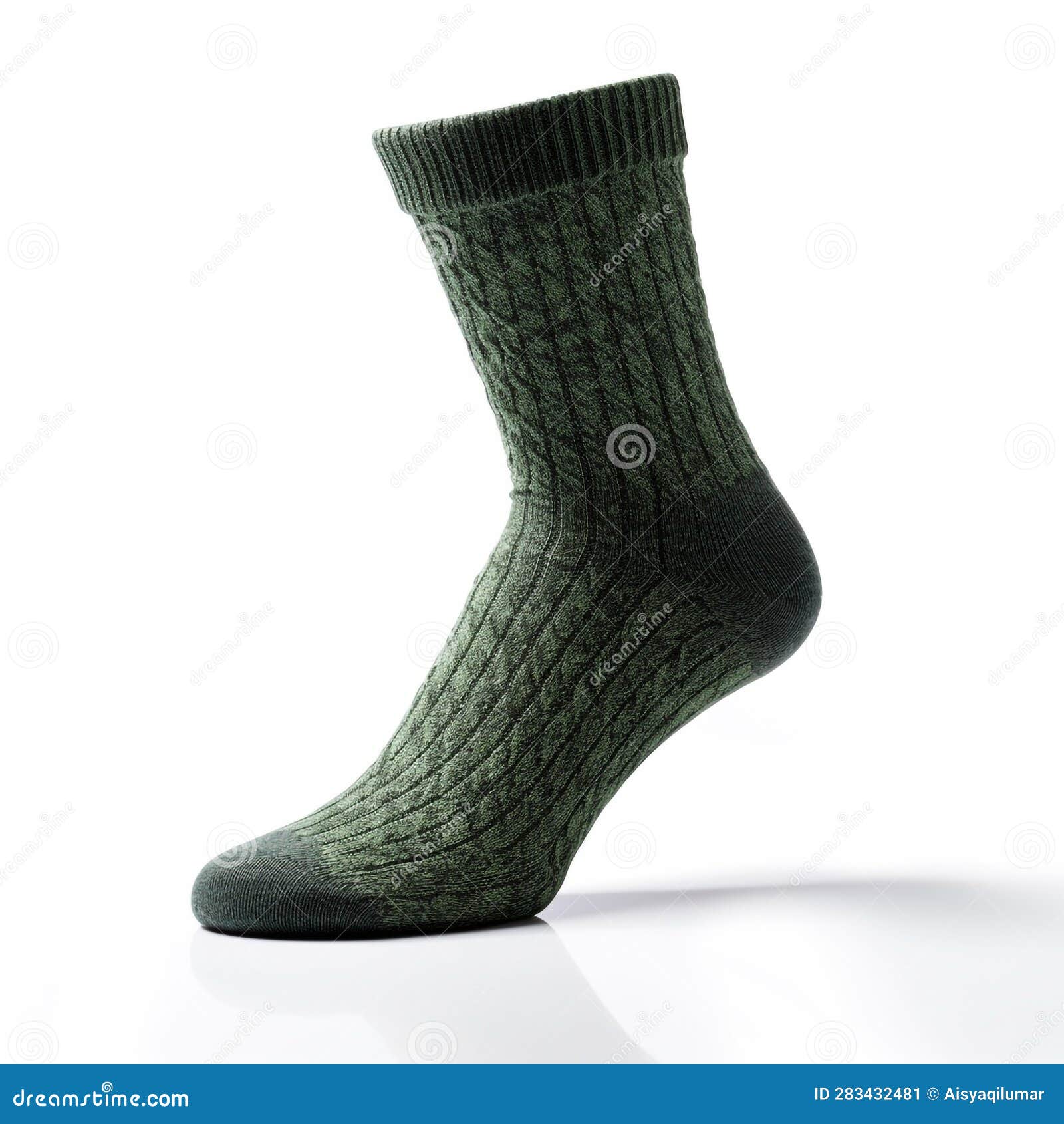 Male Socks Isolated on White Background. Stock Illustration ...