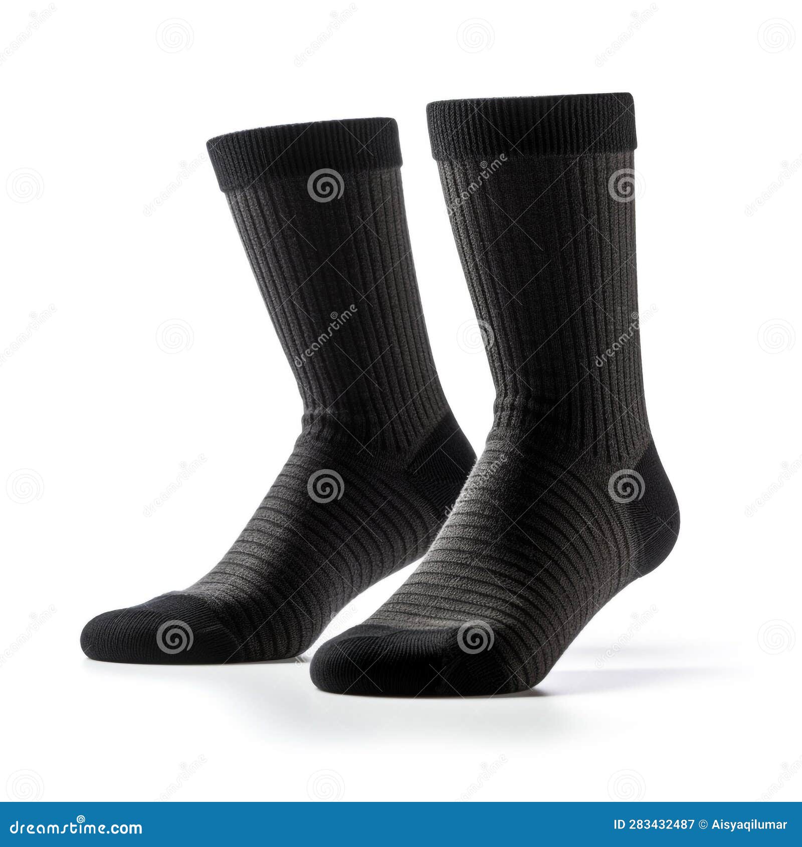 Male Socks Isolated on White Background. Stock Illustration ...