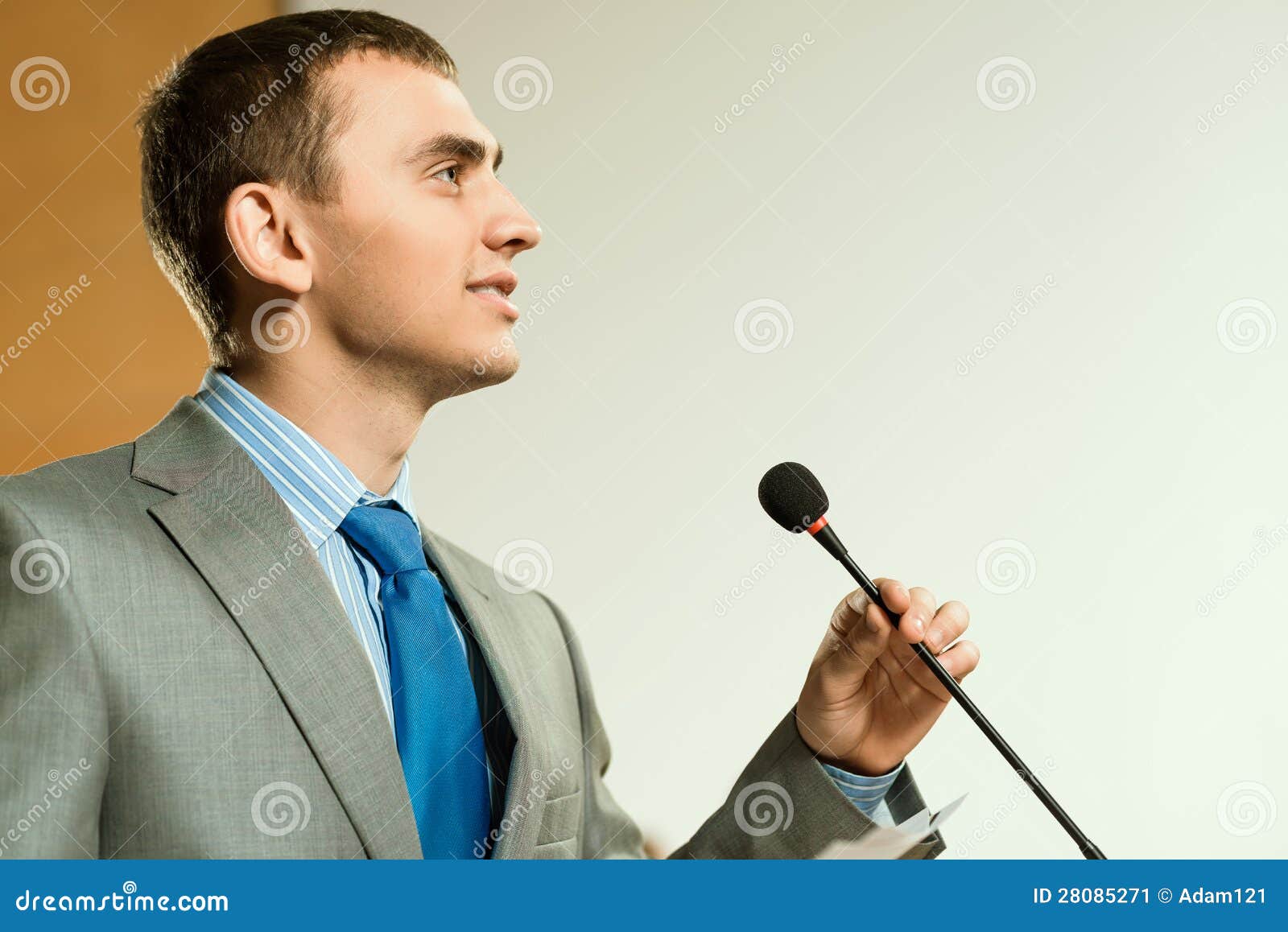 Male speaker stock image. Image of commerce, businesspeople - 28085271