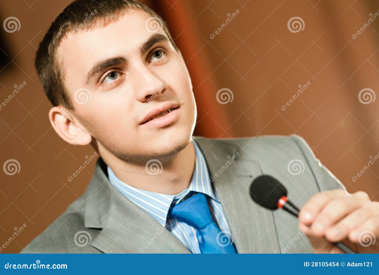 Male speaker stock photo. Image of executive, conference - 28105454