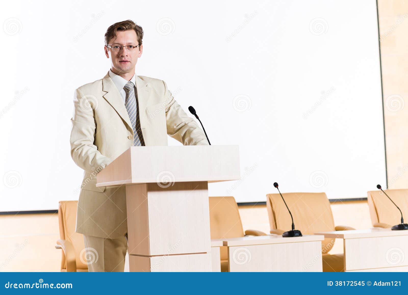 Male speaker stock image. Image of meeting, board, graph - 38172545