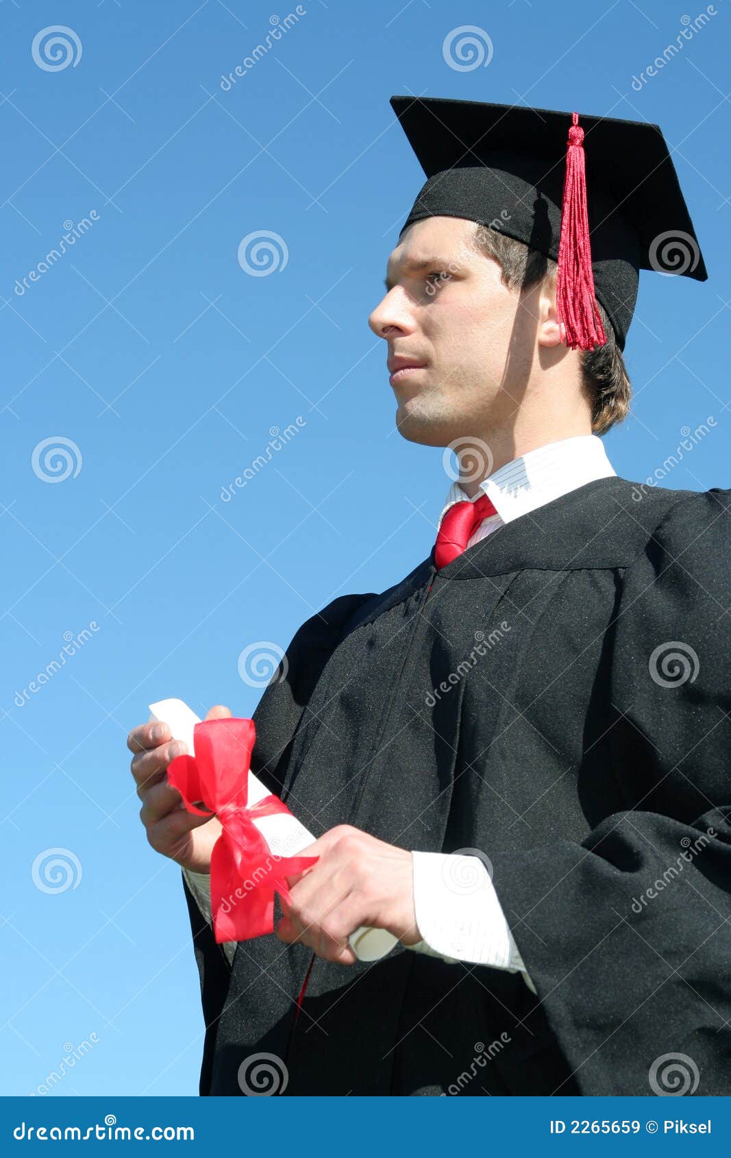 Male student graduating stock image. Image of accomplished - 2265659