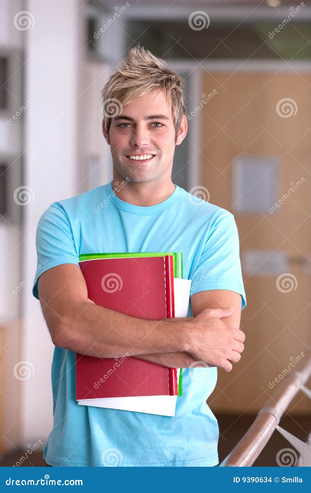 Male Student Portrait Picture. Image: 9390634