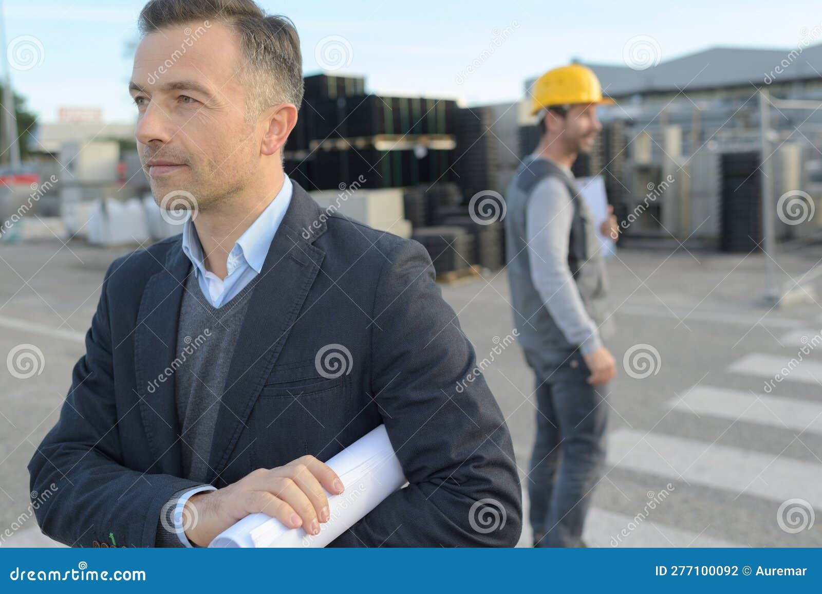 Male Supervisor Walking Away after Meeting Stock Photo - Image of ...