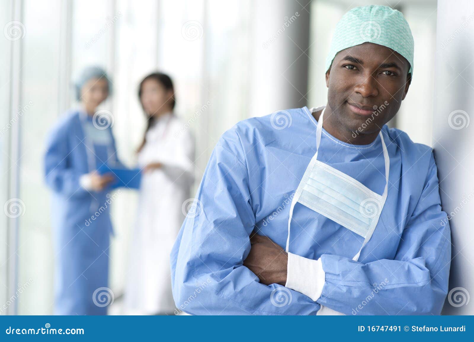 Male surgeon stock image. Image of occupation, blue, expertise - 16747491