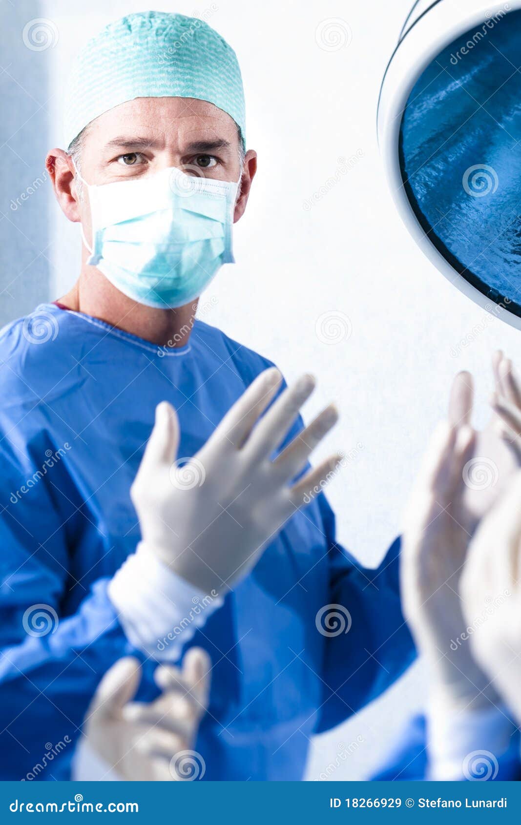 Male Surgeon at Work stock image. Image of expertise - 18266929