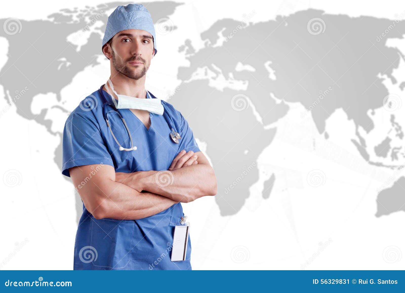 Male Surgeon stock image. Image of confident, help, professional - 56329831