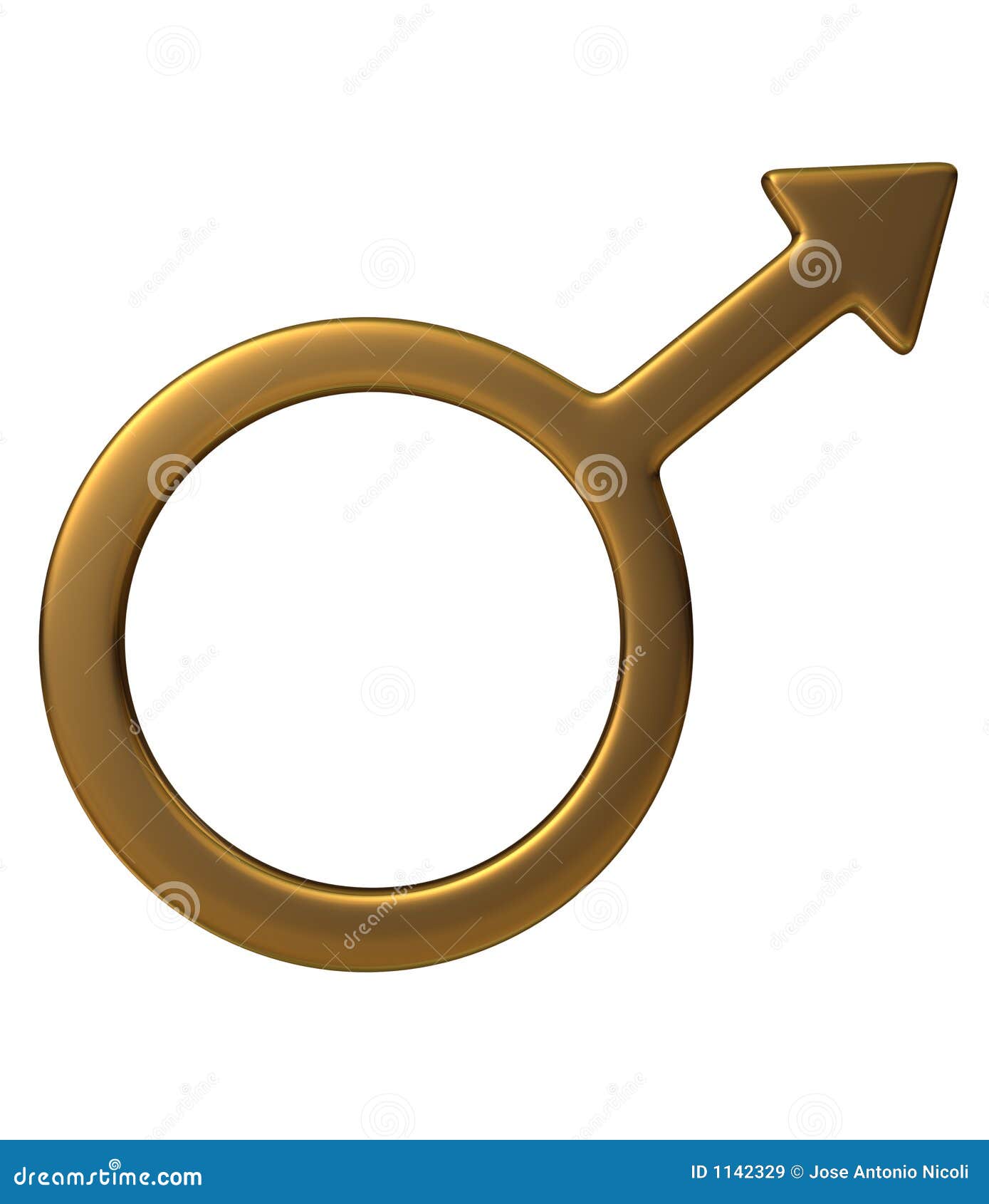 Male symbol stock illustration. Illustration of passion - 1142329