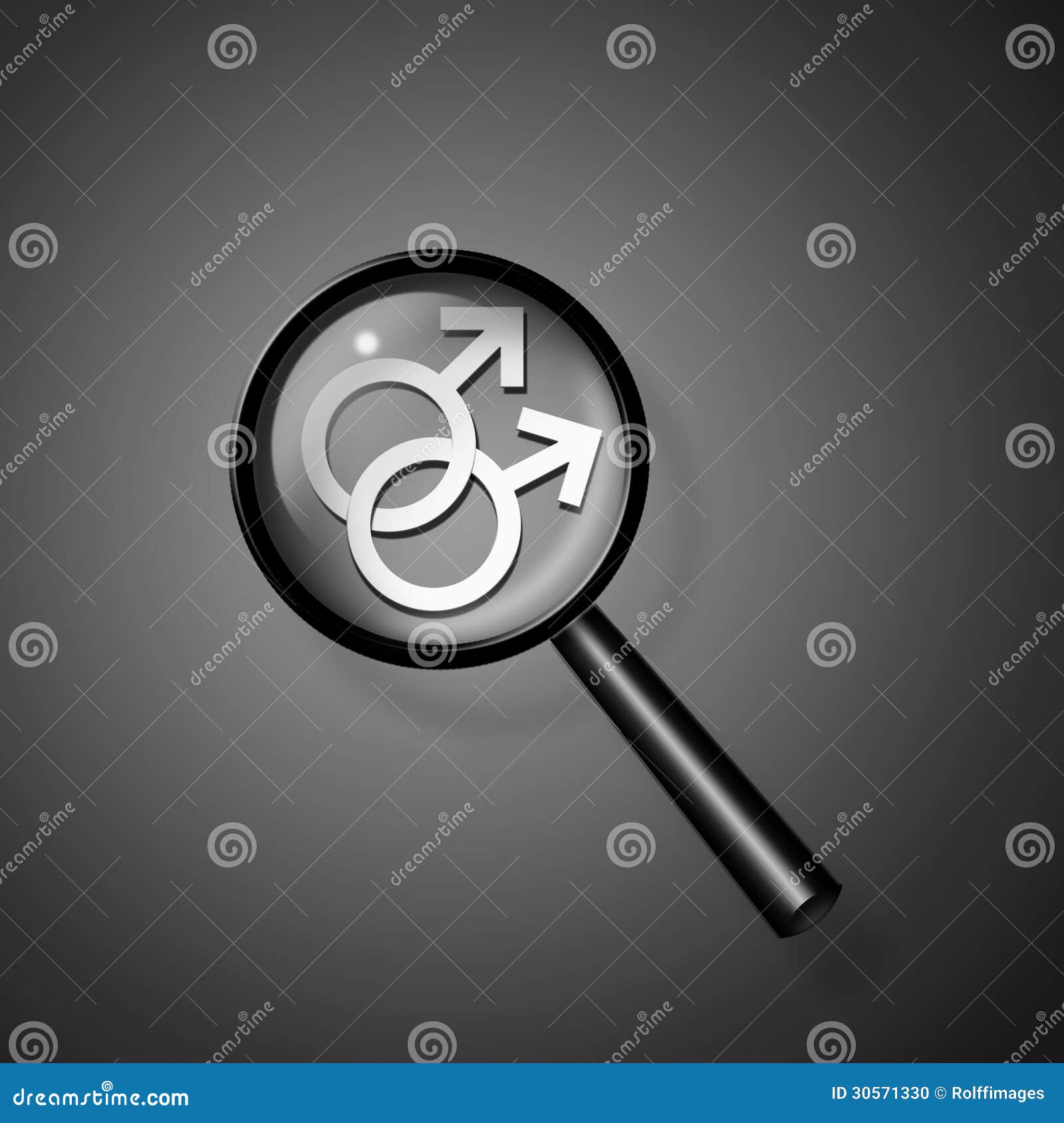 2 Male Symbols stock illustration. Illustration of flirting - 30571330