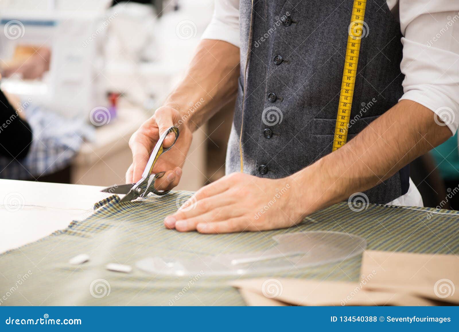 Male Tailor Cutting Fabric stock photo. Image of fabric - 134540388 Male Tailor Cutting Fabric stock photo. Image of fabric - 134540388