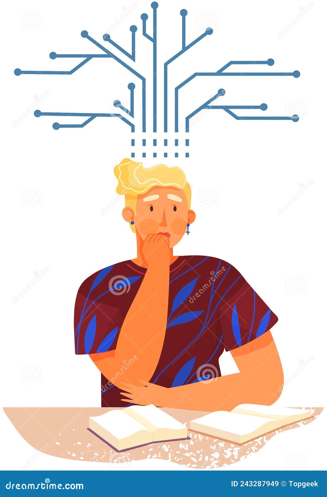 Microelectronics Engineer Designing New Chips Royalty-Free Stock ...