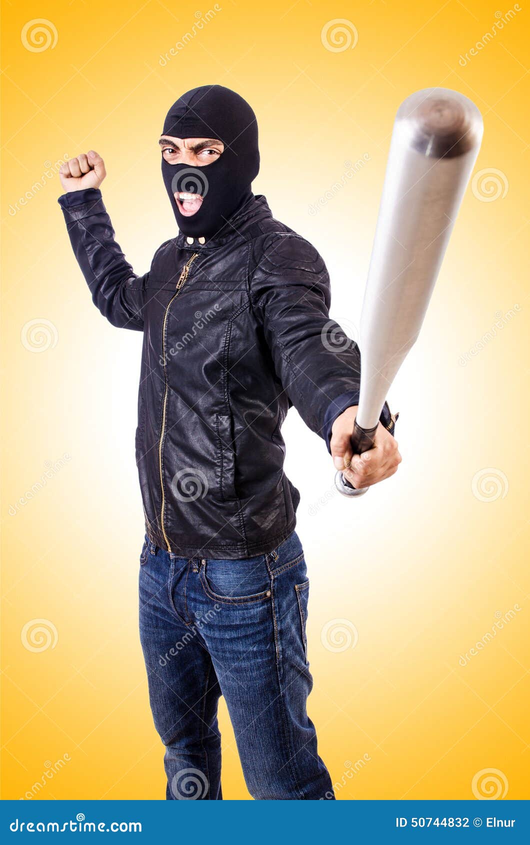 Male thug stock photo. Image of gradient, cruel, gang - 50744832