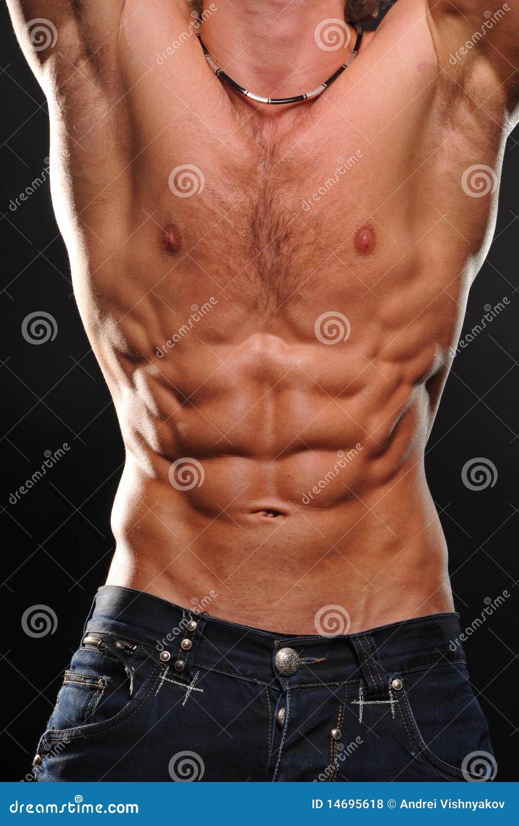 Male torso stock photo. Image of athlete, muscular, muscle - 14695618