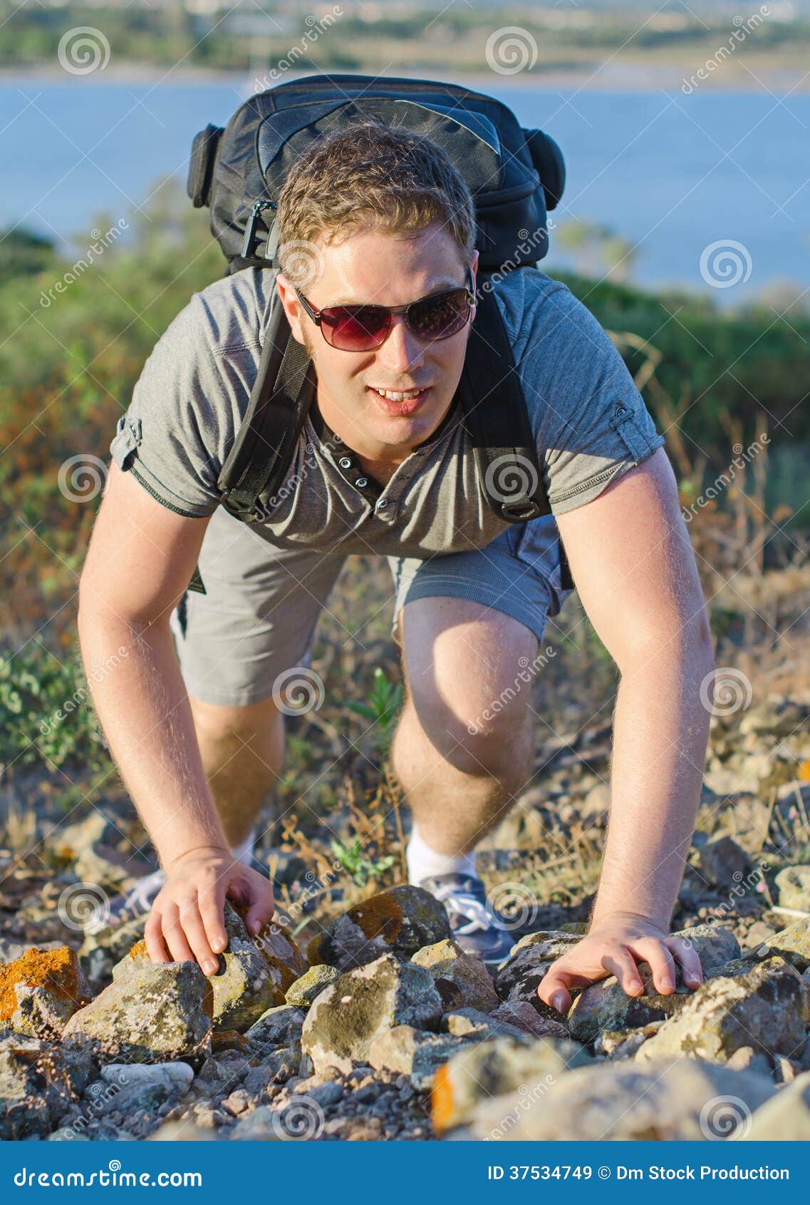 Male tourist. stock image. Image of outside, freedom - 37534749
