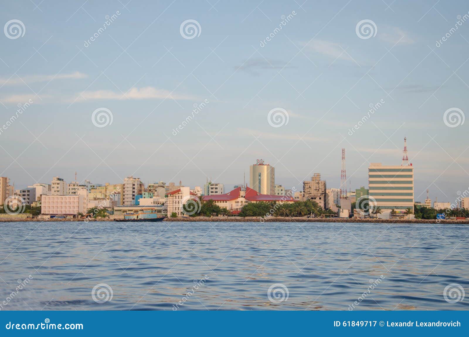 Male.Town.Maldives stock image. Image of buildings, male - 61849717