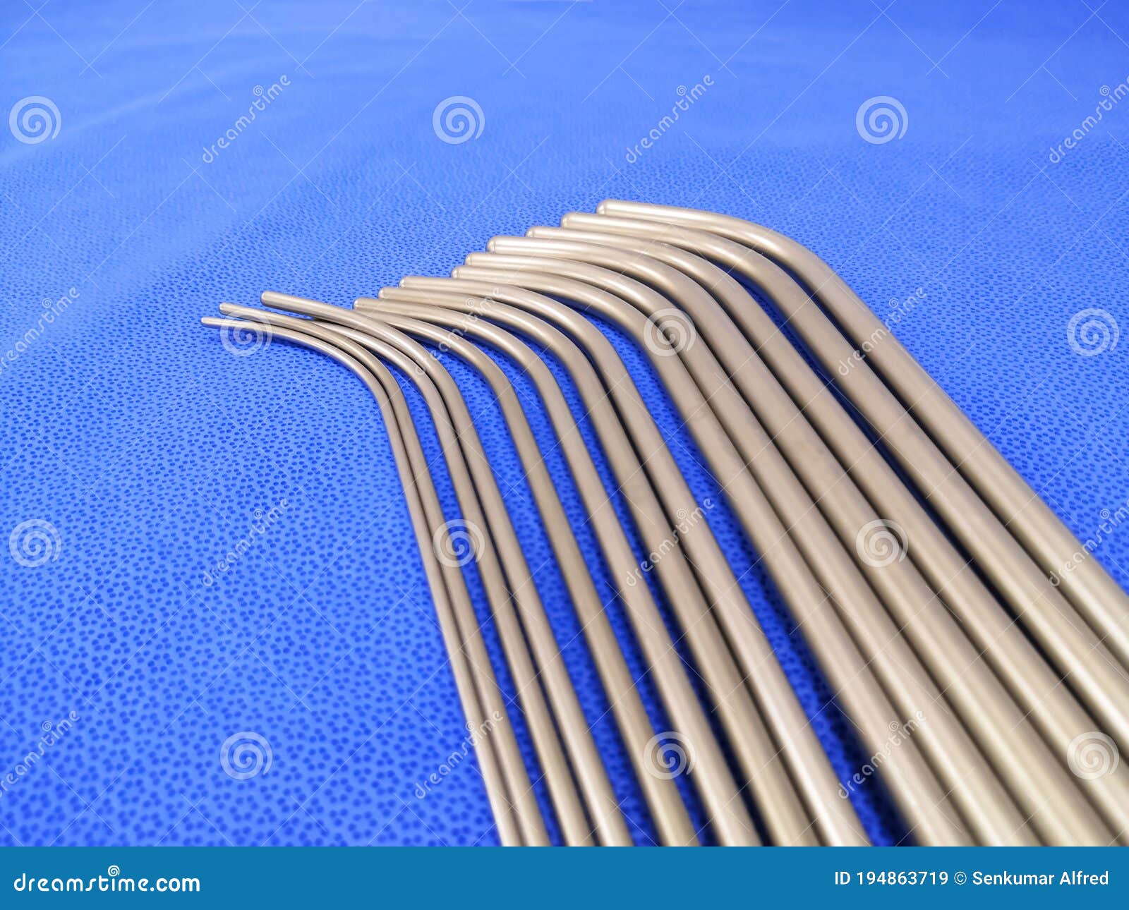 Male Urethral Dilator Set stock image. Image of hegar - 194863719