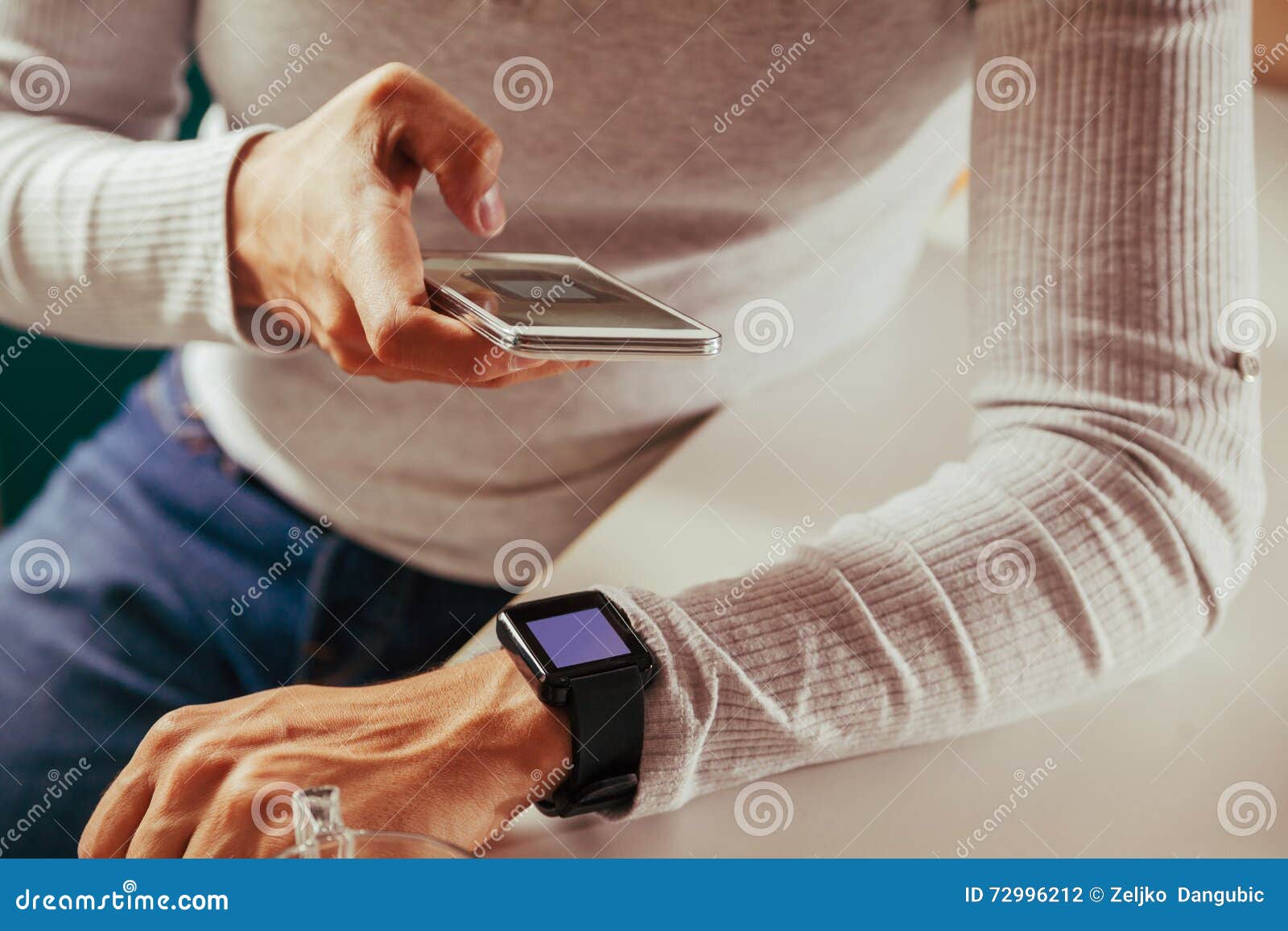 Male Using Technology stock photo. Image of home, stylish - 72996212