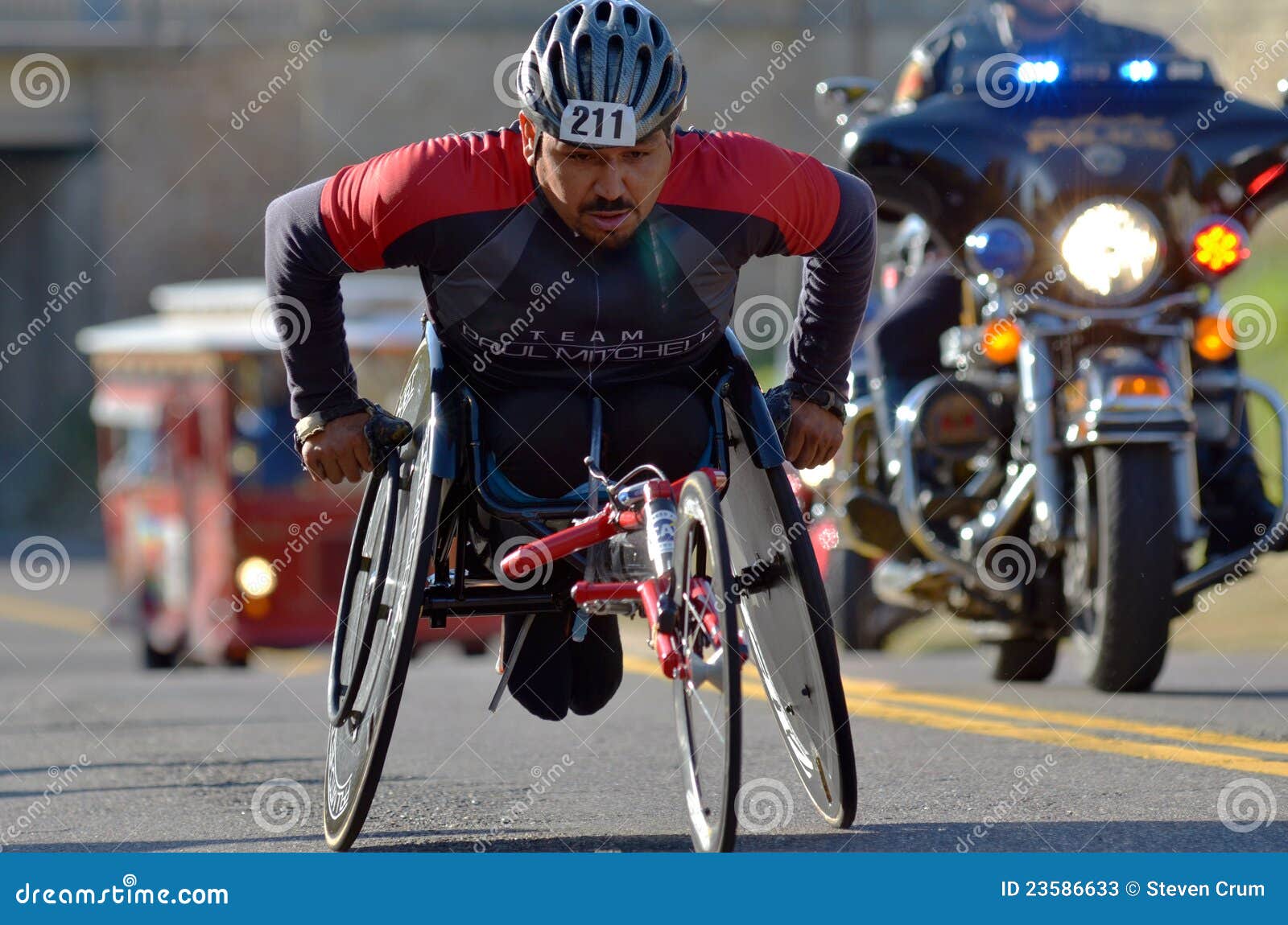 Male Wheelchair Marathoner editorial stock photo. Image of competition ...