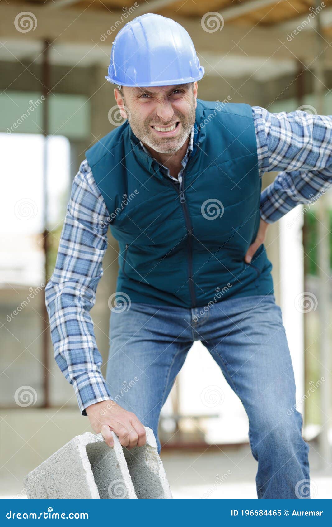 Male Work Building Construction Engineering Occupation Project Stock ...