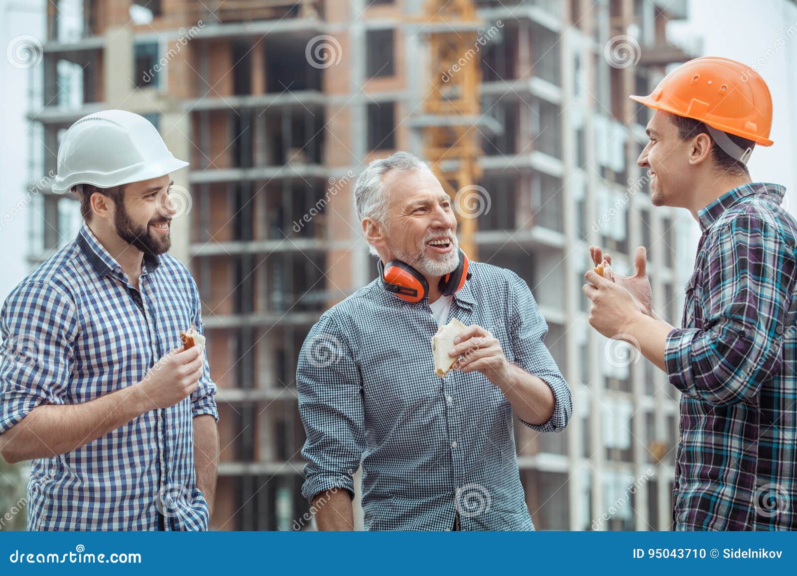 Male Work Building Construction Engineering Occupation Project Stock ...
