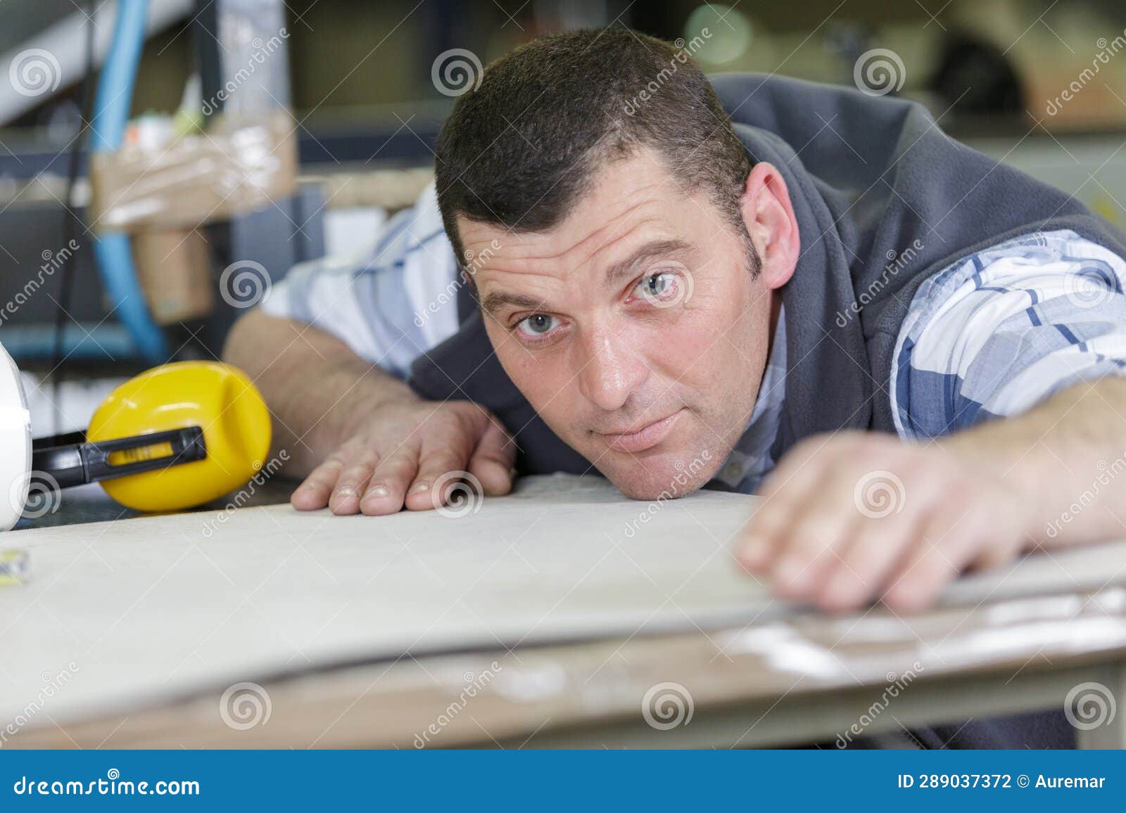 Male Worker Repairs Combine on Field Stock Photo - Image of harvesting ...