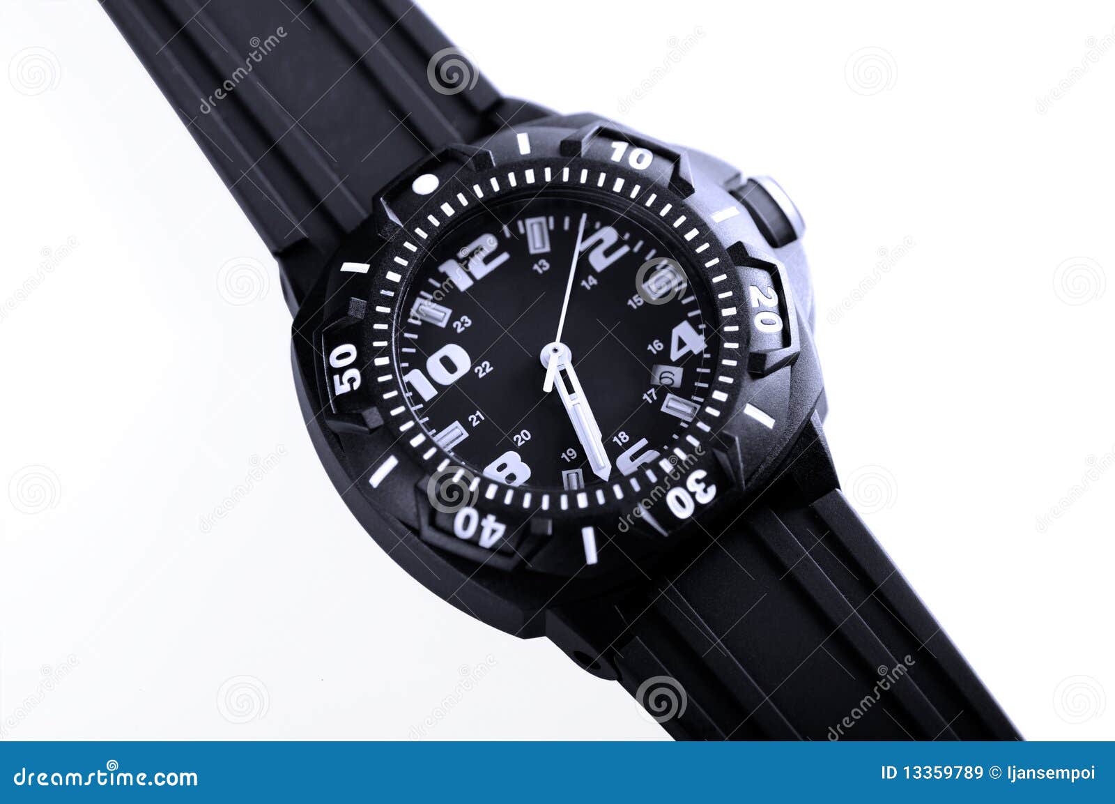 Male wristwatch stock image. Image of still, watch, tough - 13359789