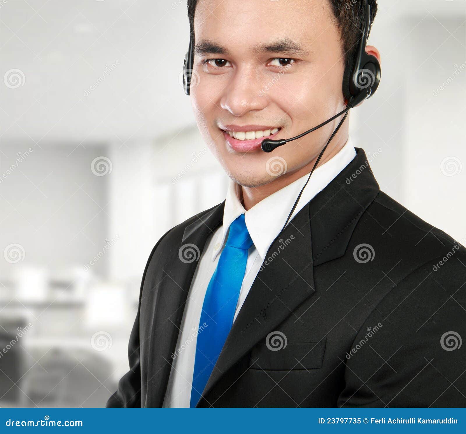 Male young call center stock image. Image of customer - 23797735