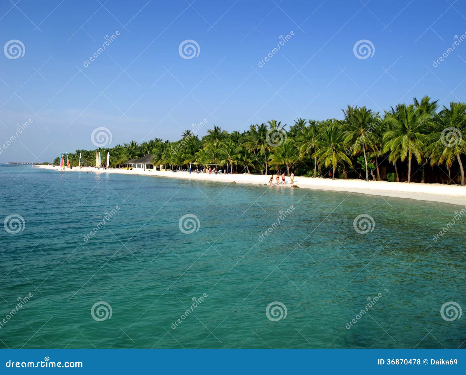 Malediven-Strand stockfoto. Bild von meer, nave, flitterwochen - 36870478