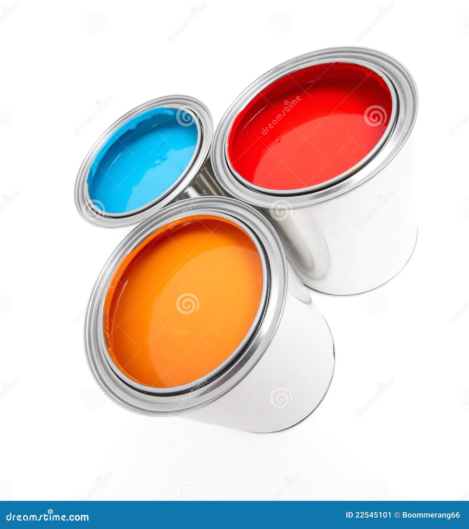 Malen Sie Dosen stockbild. Bild von kreativität, silber - 22545101