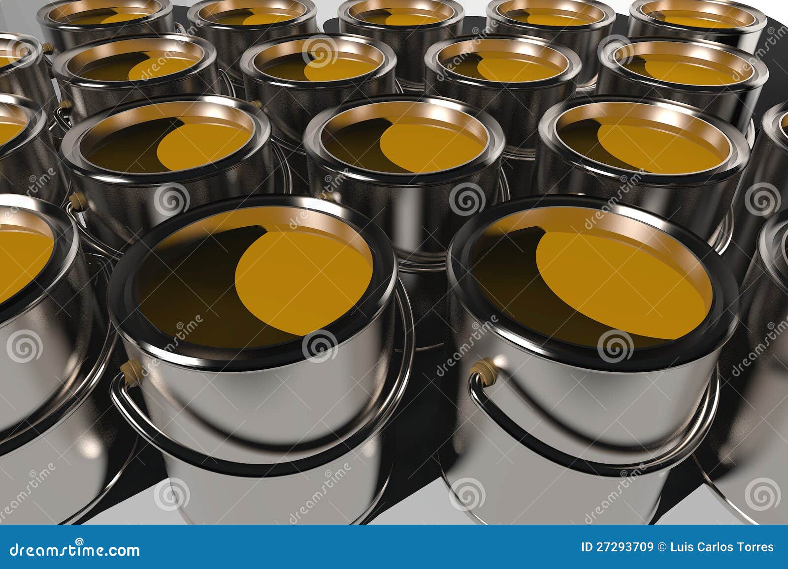 Malen Sie Dosen (3D) stock abbildung. Illustration von geschlossen ...