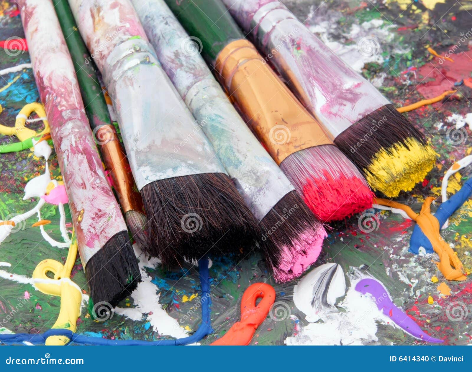 Malerpinsel Bild. Bild: 6414340