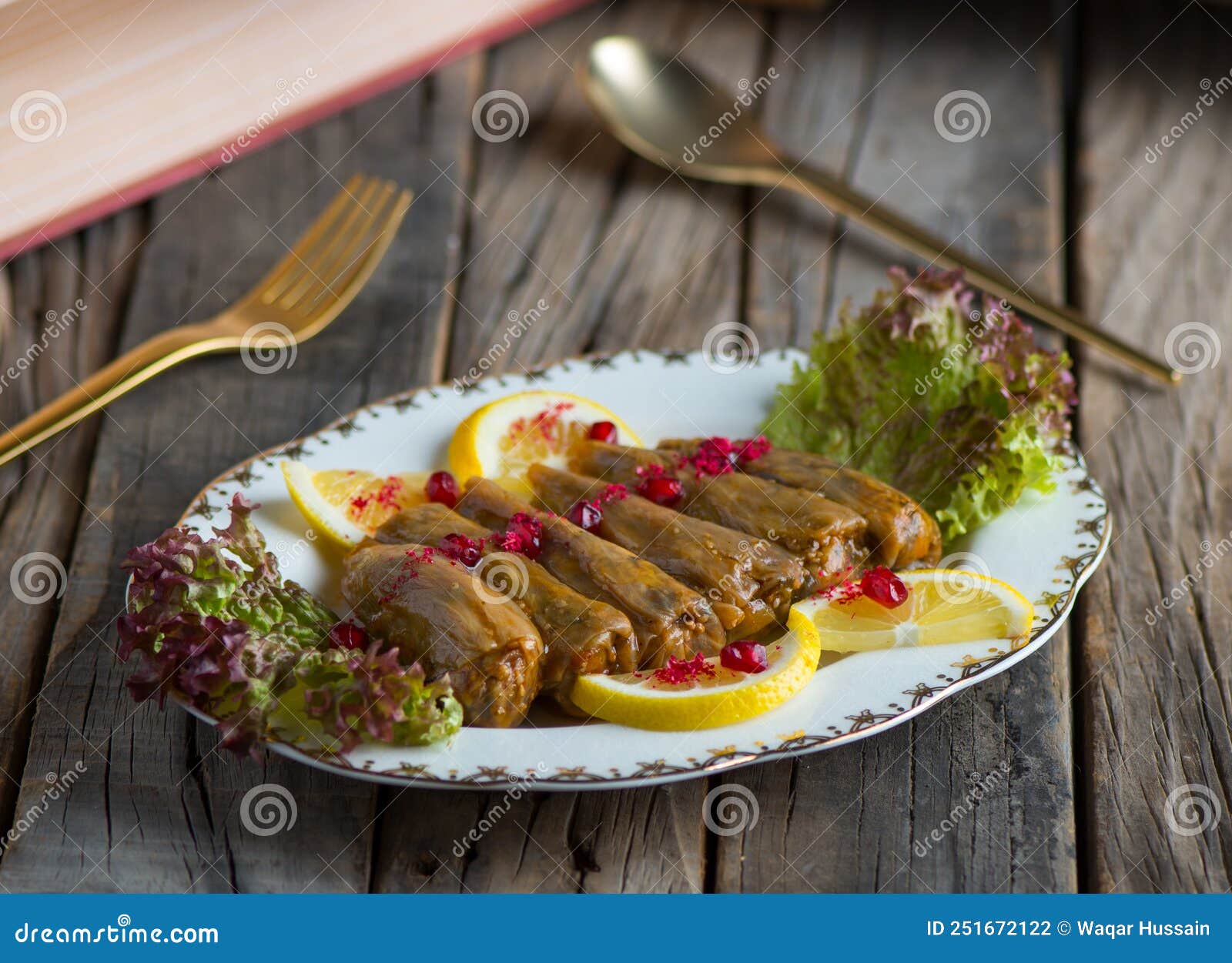 Malfoof Served in a Dish Isolated on Wooden Background Side View of ...