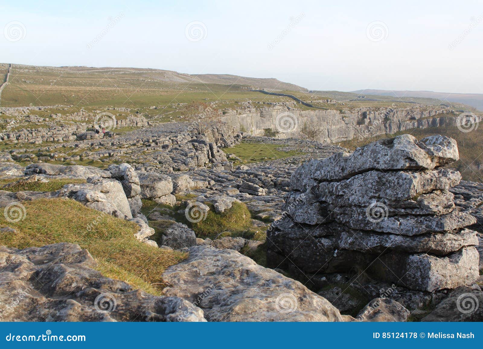 Malham Cove stock photo. Image of kingdom, britain, climber - 85124178