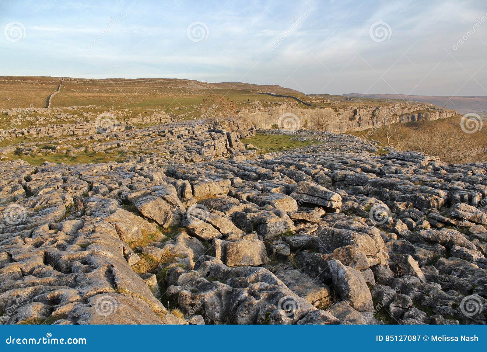 Malham Cove stock image. Image of climb, countryside - 85127087