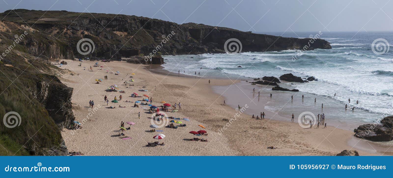 Malhao Beach on Alentejo Coastline Editorial Photography - Image of ...
